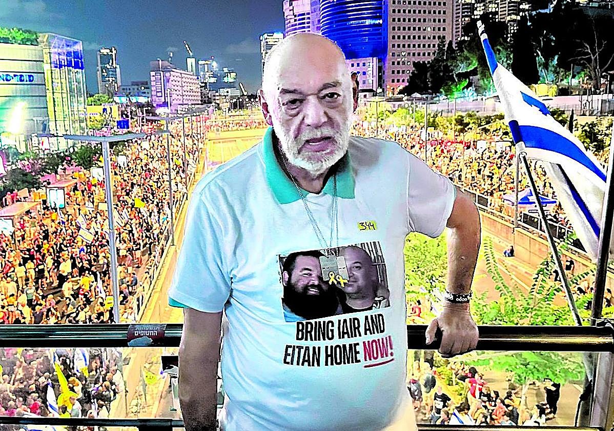 Itzik Horn | Padre de dos secuestrados por Hamás desde hace un año: El padre de dos secuestrados ...